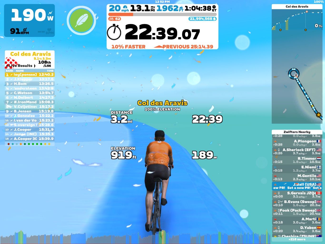 Zwift – Climb Portal: Col des Aravis at 100% Elevation in Watopia – The Bike Crank