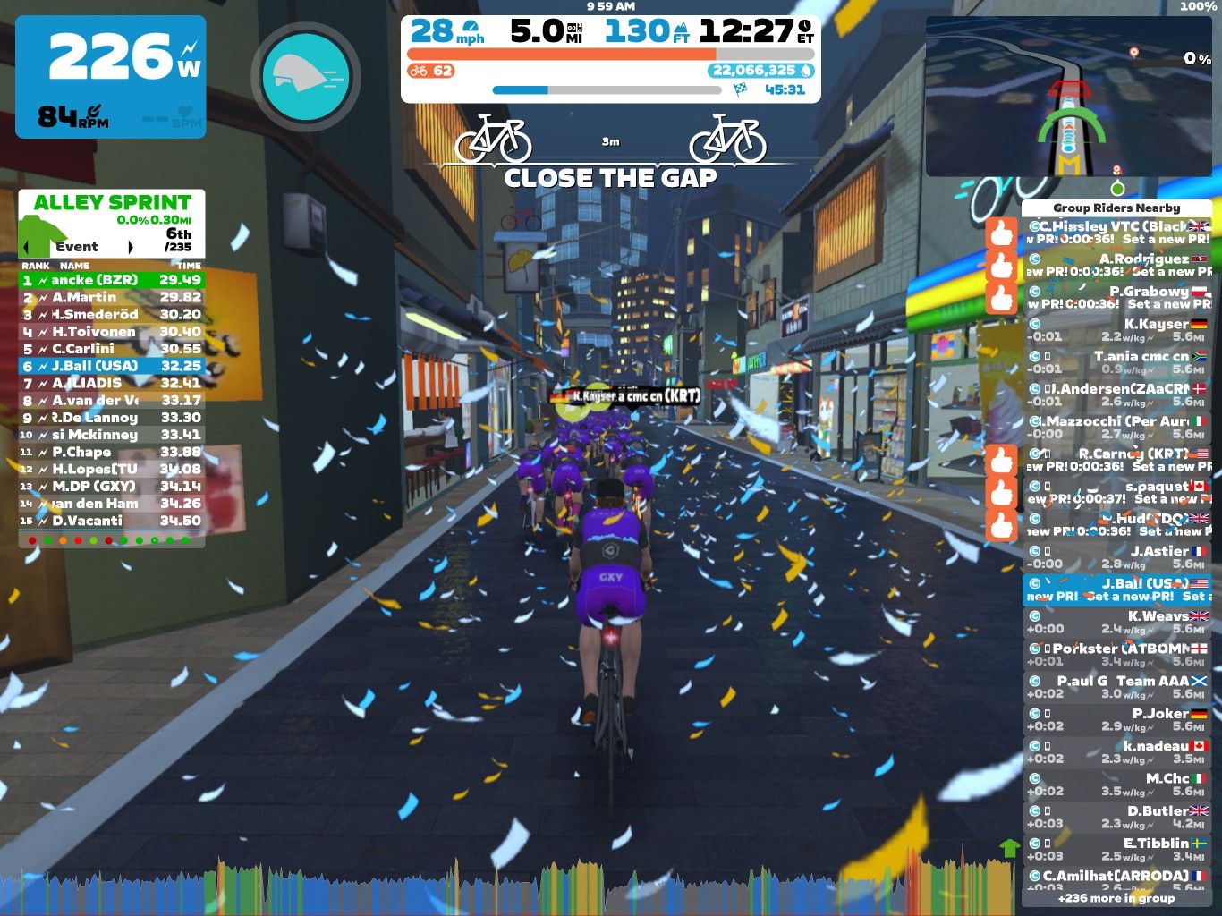 Zwift – Group Ride: GXY DRAFT MONKEY – The Bike Crank