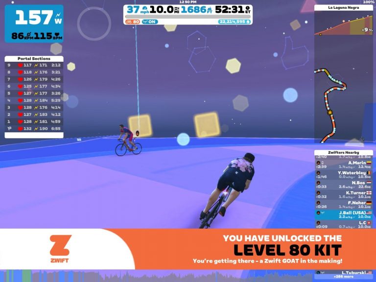 Zwift – Climb Portal: La Laguna Negra at 100% Elevation in Watopia ...