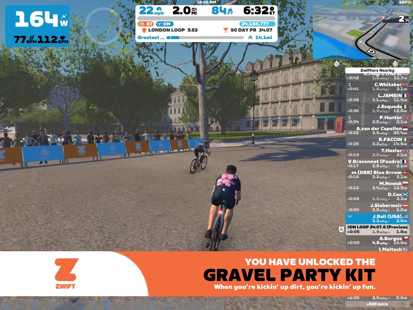 Zwift – Greatest London Loop in London – The Bike Crank