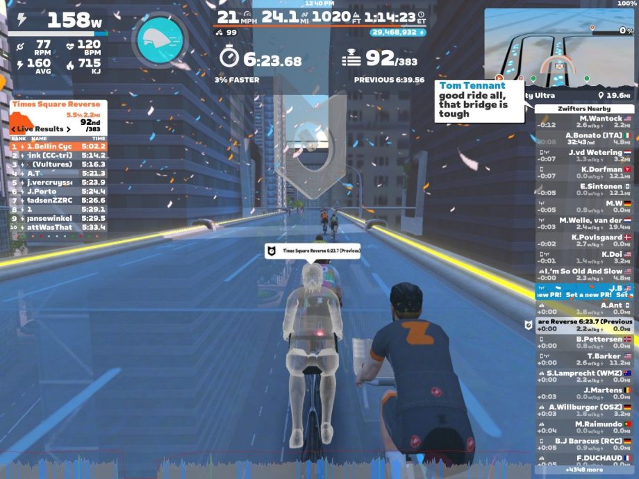 Zwift – Spinfinity Ultra in New York – The Bike Crank